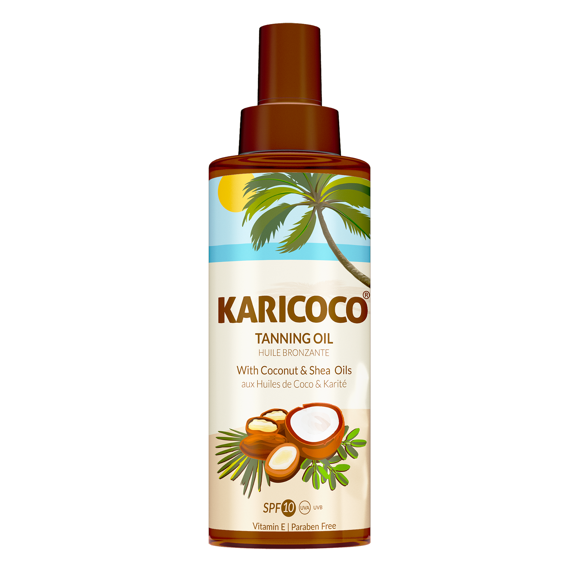 HUILE KARICOCO A BASE DE COCO ET KARITE 200 ML – CopacieComm